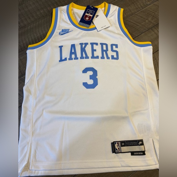 Nike | Shirts & Tops | Los Angeles Lakers Authentic Nike Anthony Davis ...